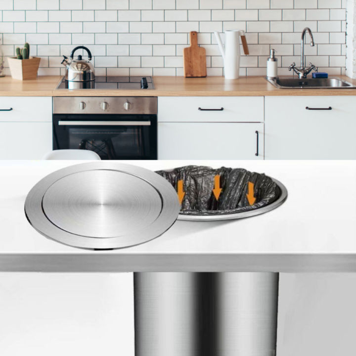 Stainless Steel Flap Flush Recessed Built In Balance Swing Flap Lid ...