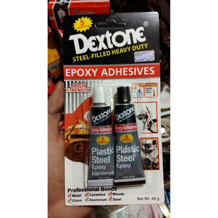 Lem Dexton Epoxy Adhesives Original - Besi - Kayu - Alumunium - Keramik ...