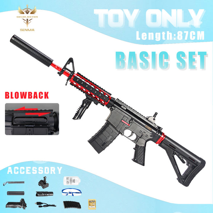 SENMA&TG M4A1 V2 Gel Blasters Blowback with Blowback Toy Only for Kids | Lazada PH