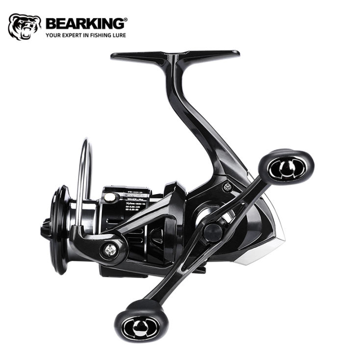 Bearking YURI Carbon Double Handle Long Cast Spinning Reel 5+1BB Max ...