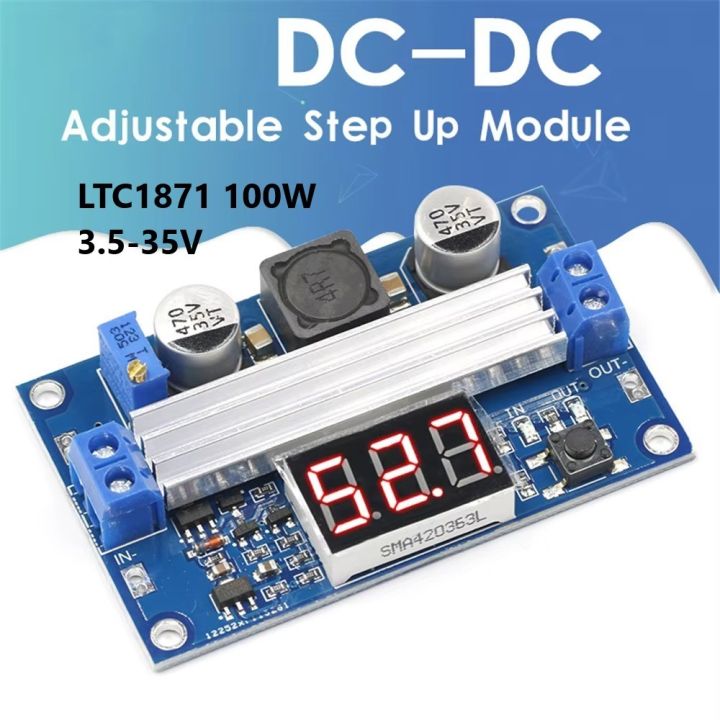 LTC1871 Step Up 100W DC-DC Power Boost Converter 3.5-35V Konverter ...