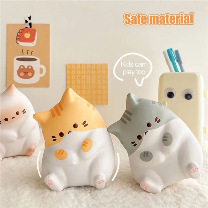 [Renyi4]Kawaii Cat Pop Antistress Fidget Children Squeeze Toy Game ...