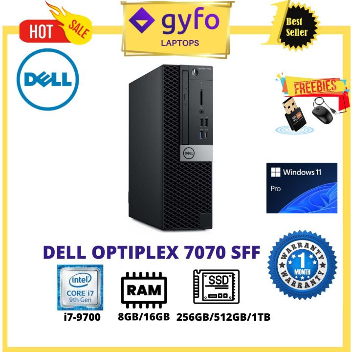 Dell Optiplex 7070 SFF Intel i7-9700 / 16GB RAM / 512GB SSD | Lazada ...