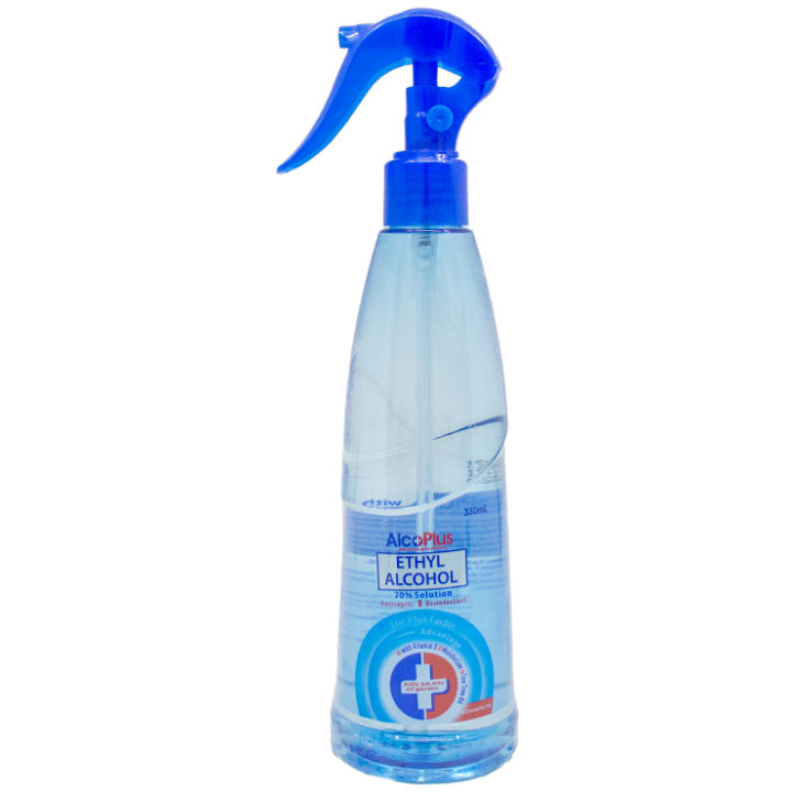 Alcoplus Ethyl Alcohol 70% 330ml Spray | Lazada PH