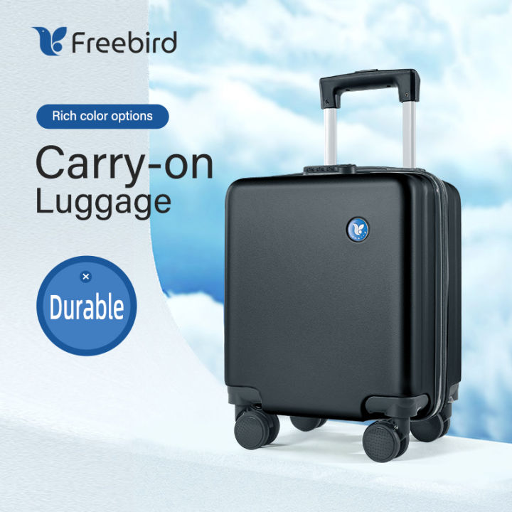 freebird 14 inch small trolley suitcase 20 × 30 × 40cm low-cost air ...