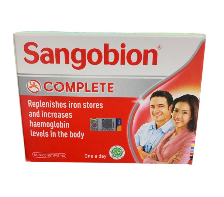 SANGOBION complete 28's ( 1 box ) | Lazada