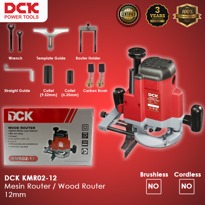 DCK KMR02-12 Mesin Router / Wood Router 12mm | Lazada Indonesia
