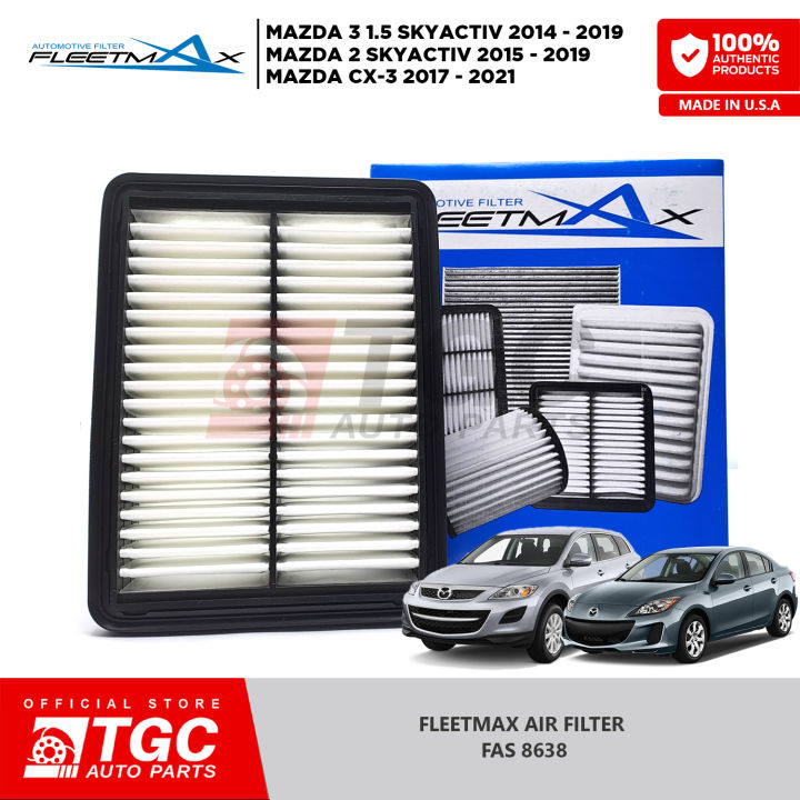Fleetmax Air Filter / Air Cleaner for MAZDA 3 1.5 SKYACTIV 2014 - 2019 ...