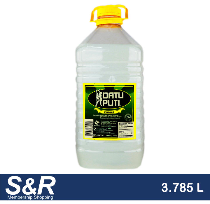 Datu Puti Vinegar 3.785L | Lazada PH