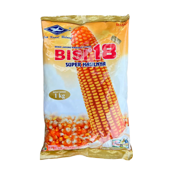 BENIH JAGUNG BISI 18 HIBRIDA 1 KG Original TAHAN BULAI | Lazada Indonesia