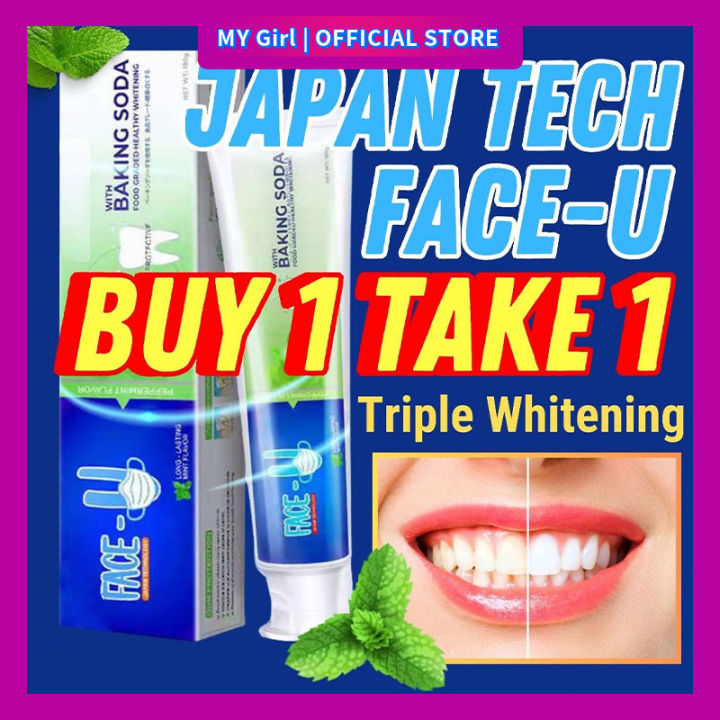 [BUY 1 TAKE 1] SKAT baking soda whitening peppermint toothpaste ...