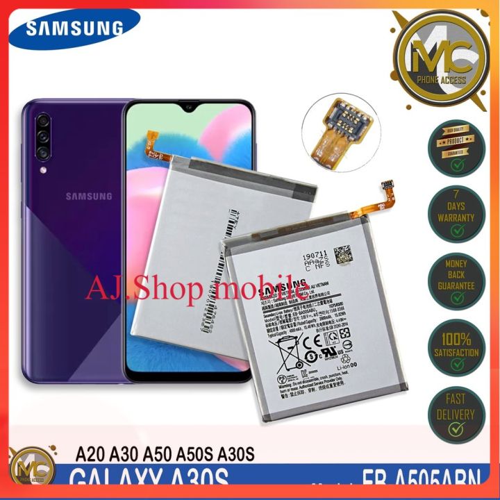 แบตเตอรี่ แท้ Samsung Galaxy A30s | Battery Model: EB-BA505ABU Original ...
