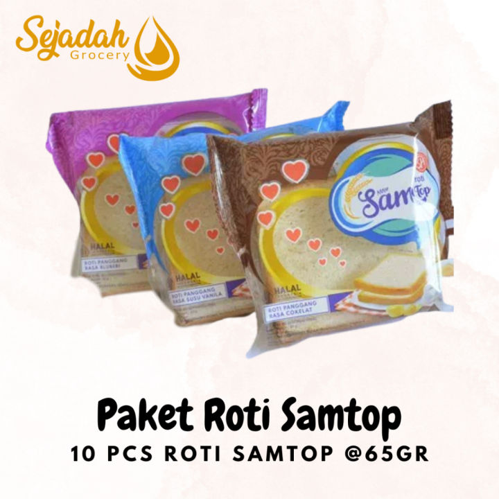 Paket Roti Samtop 10 Pcs | Lazada Indonesia