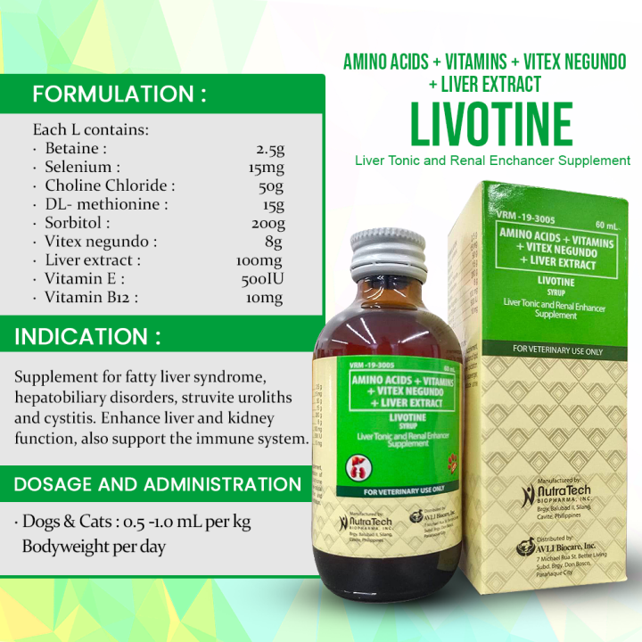 AVLI BIOCARE Livotine Syrup Liver Tonic and Renal Enhancer Supplement ...