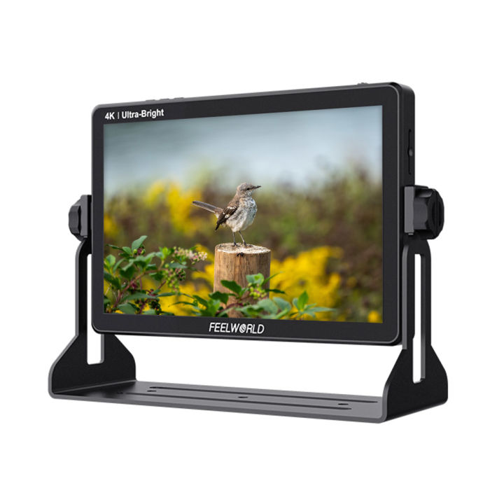 FEELWORLD LUT11H 10.1 Inch DSLR Camera Field Monitor Daylight Viewable Director Video Monitor ...