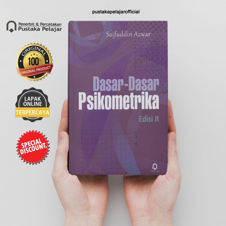 BUKU ORIGINAL DASAR DASAR PSIKOMETRIKA EDISI II / SAIFUDDIN AZWAR ...