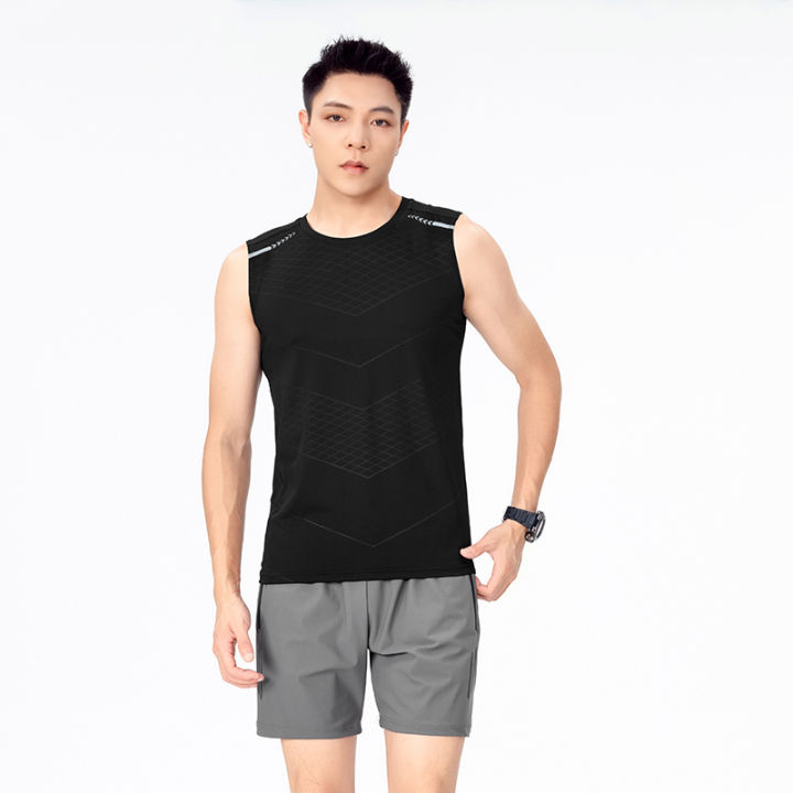 G852# Men's Dri-Fit Sleeveless Sando Running/gym/basketball | Lazada PH