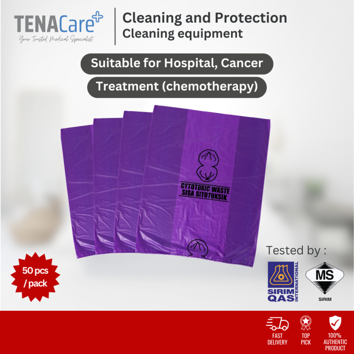 Cytotoxic Waste Bag (Purple) | Lazada