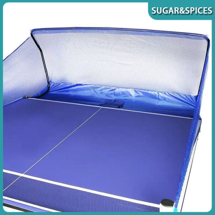 Table Tennis Ball Collecting Net Portable Table Tennis Ball Catcher ...