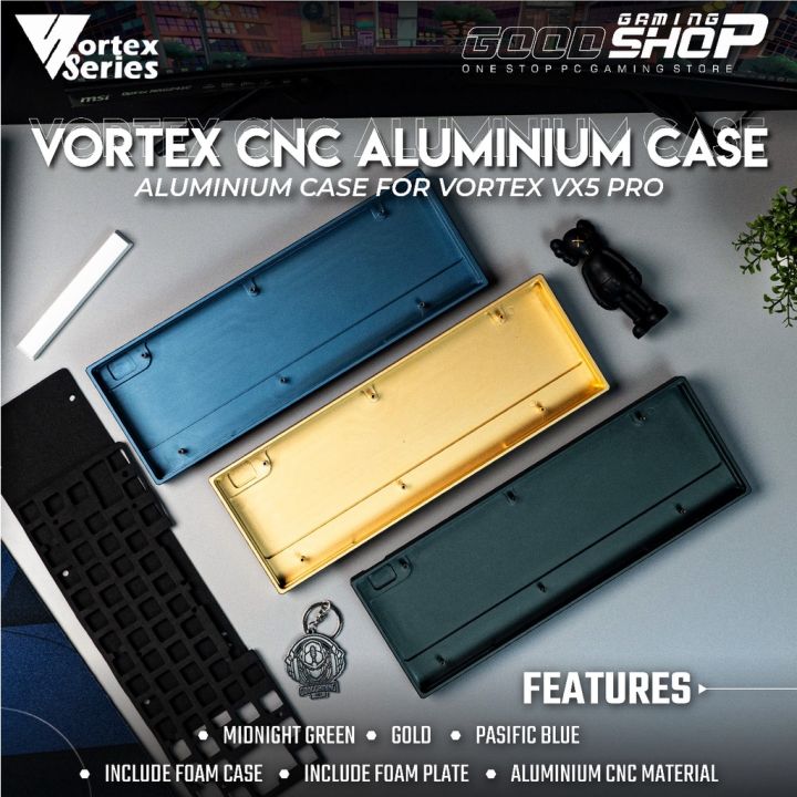 Vortex CNC Aluminium Case For VX5 Pro - Gaming Keyboard Case | Lazada ...