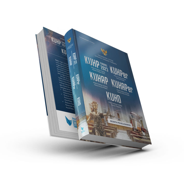 Handbook 5 Kitab Undang Undang Terbaru - KUHP Terbaru 2023, KUHAP ...