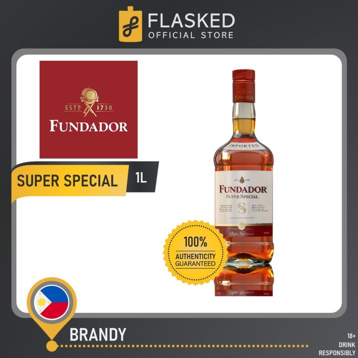 Fundador Super Special Brandy 1L | Lazada PH