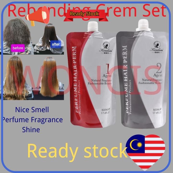 ⭐ ⭐READY STOCK⭐ ⭐ Hair Rebonding Cream Krim Lurus Rambut - Rebonding ...