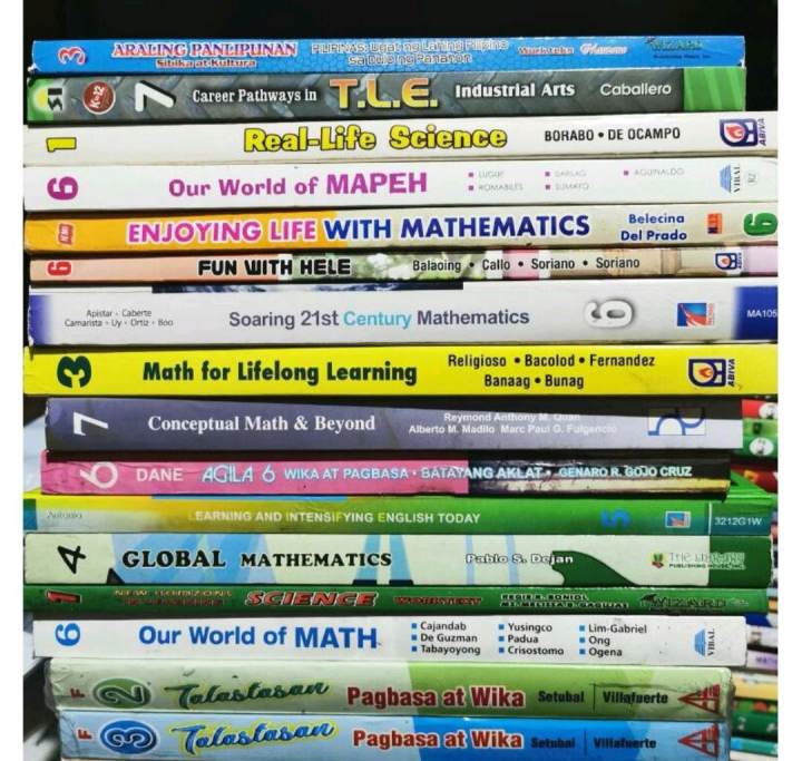 Textbooks for grade 1-6 | Lazada PH