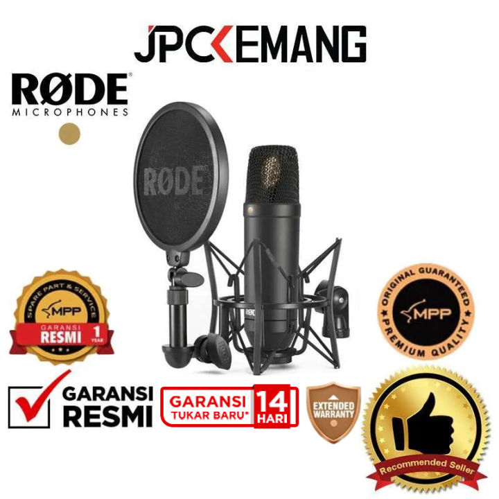 Rode NT1 Kit Cardioid Condenser Microphone Rode NT 1 Kit Mic JPC KEMANG ...
