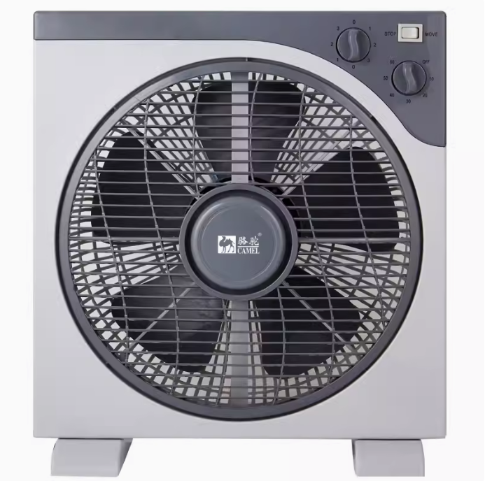 Dc12V 11 W 12 Inch Fan 3 - Speed 60 นาทีพัดลมตั้งเวลาแบบพกพาสีเทา ...