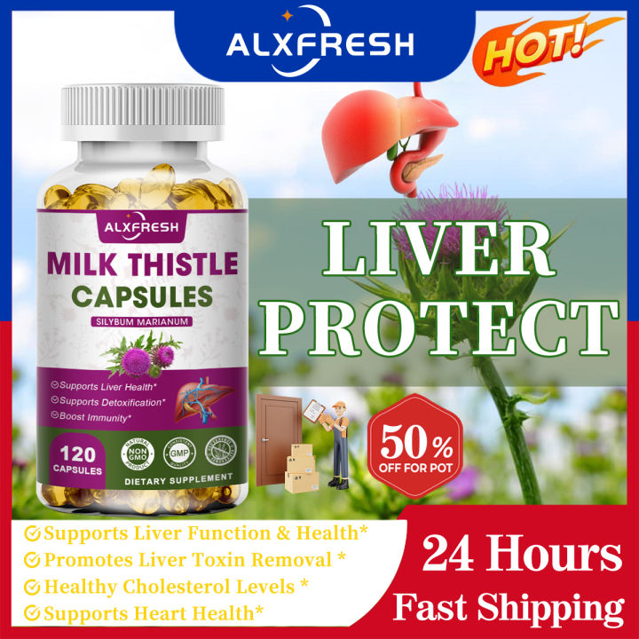 Milk Thistle Dandelion Extract Liver Capsules For Improve Liver Detox