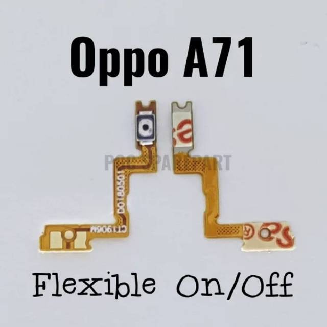 Original Flexible Konektor Power On Off Oppo A71 / CPH1717 - Flexible ...