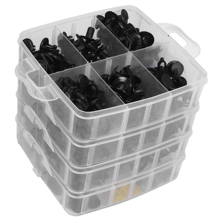 650 Pcs Plastic Car Retainer Different Fasteners Clip Moulding | Lazada PH