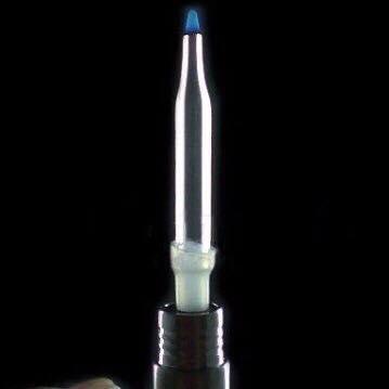 Straight Sharp Glass Connector Blue Flame | Lazada