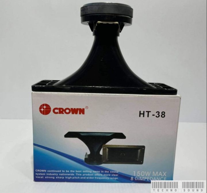 Crown 3x8/4X10/4X6 Horn Tweeter 150 Watts (HT-38/HT-104/HT-46) WITH ...