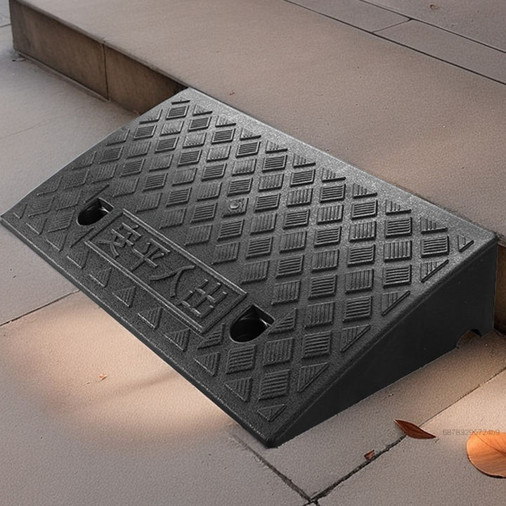 Car Ramp Mat Curb Ramp Pad Heavy Duty Ramp Motorcycle Wheelchair Step ...