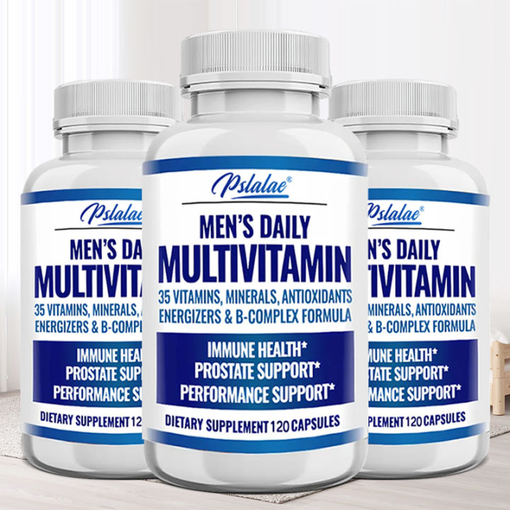 Men's Multivitamin Multimineral Supplement - Boosts mental and physical ...