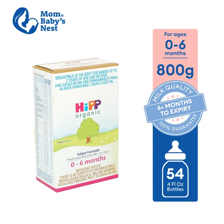 HiPP Organic Infant Formula (0-6 Months) 800g | Lazada PH
