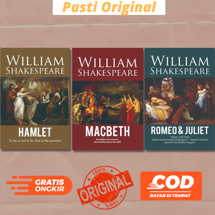 Buku HAMLET William Shakespeare - ROMEO & JULIET William Shakespeare ...