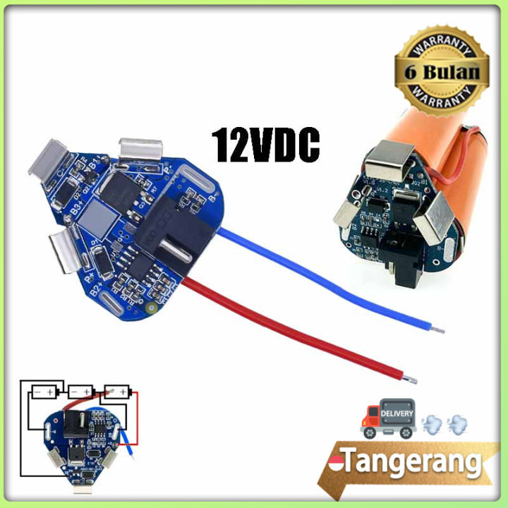 Papan Perlindungan Modul Sirkuit 3S 12.6V DC Power Tool Module Papan ...
