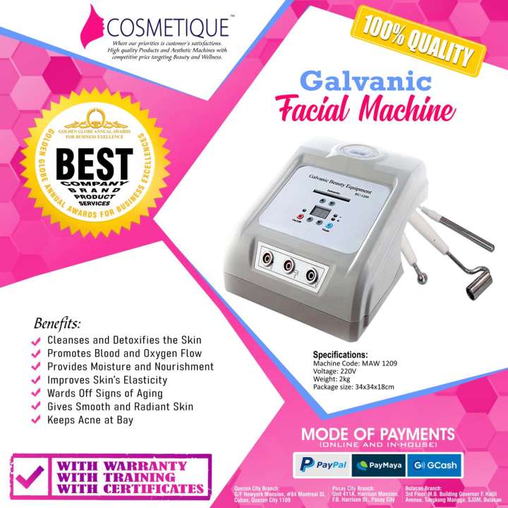 Portable Galvanic Facial Machine Preventing signs of aging ...