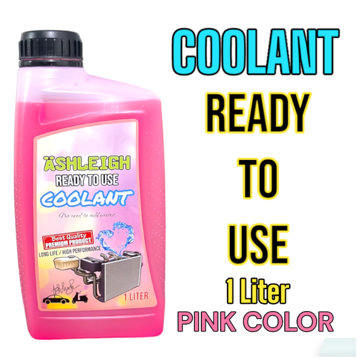 Coolant ready to use Pink 1 liter anti rust / anti freeze / long life ...