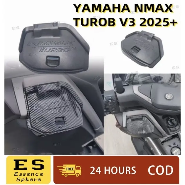 For Yamaha NMAX Turbo V3 2025+ Waterproof side pocket cover USB Port ...