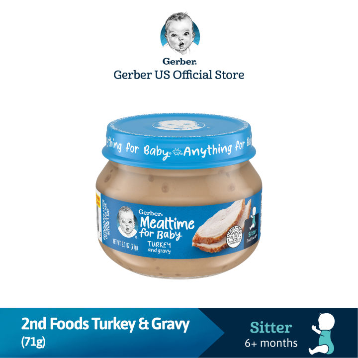 Gerber 2nd Foods Turkey & Gravy 71g | Lazada PH