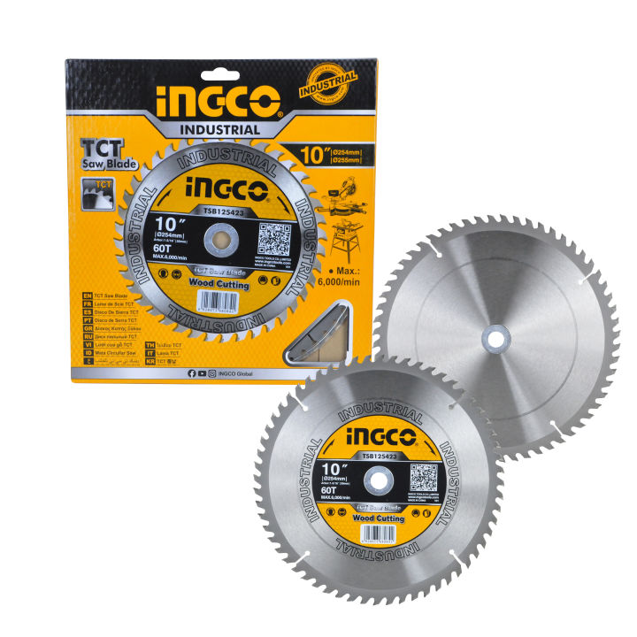 INGCO Original Industrial TCT Saw Blade Wood Cutting for Circular Saw ...