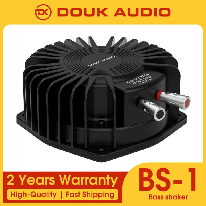 Douk Audio High Power Tactile Bass Shaker 50Watt Subwoofer Transducer ...