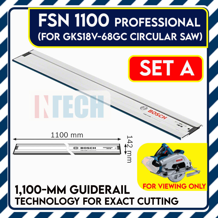 BOSCH PROFESSIONAL GUIDE RAIL FOR EXACT CUTTING (FOR GKS18V-68GC ...
