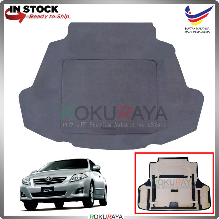 Toyota Altis (10th Gen) 2006-2013 Custom Fit 15mm Rear Bonnet Spare ...