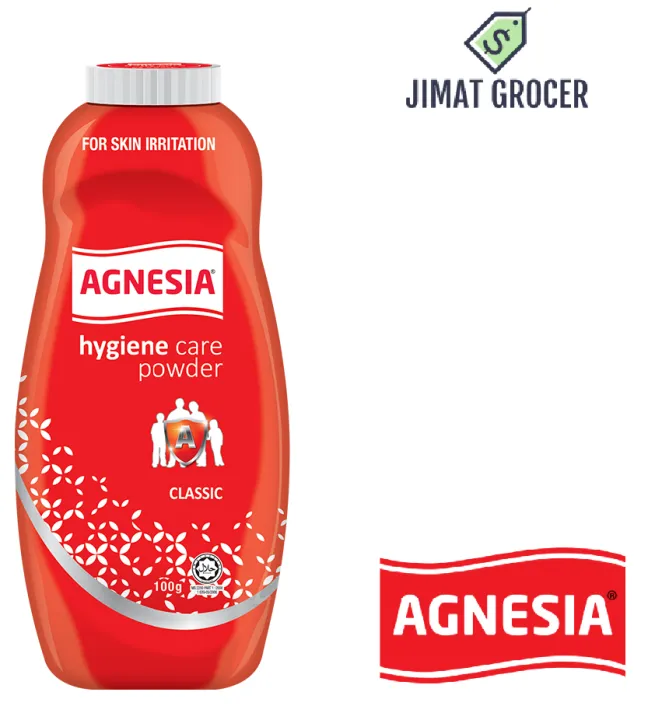 Agnesia Antiseptic Powder / Talcum 300g | Lazada