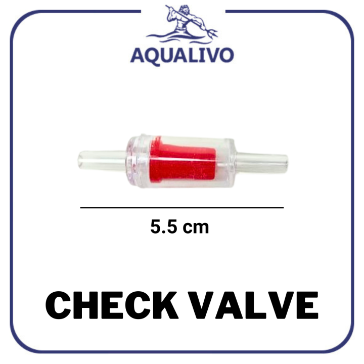 Check Valve Aerator Aquarium One Way Selang Udara Cek 1 Arah | Lazada ...